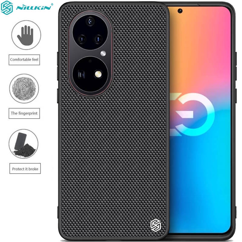 Jual Nillkin Textured Nylon Fiber Case Huawei P50 Pro - Casing Black ...