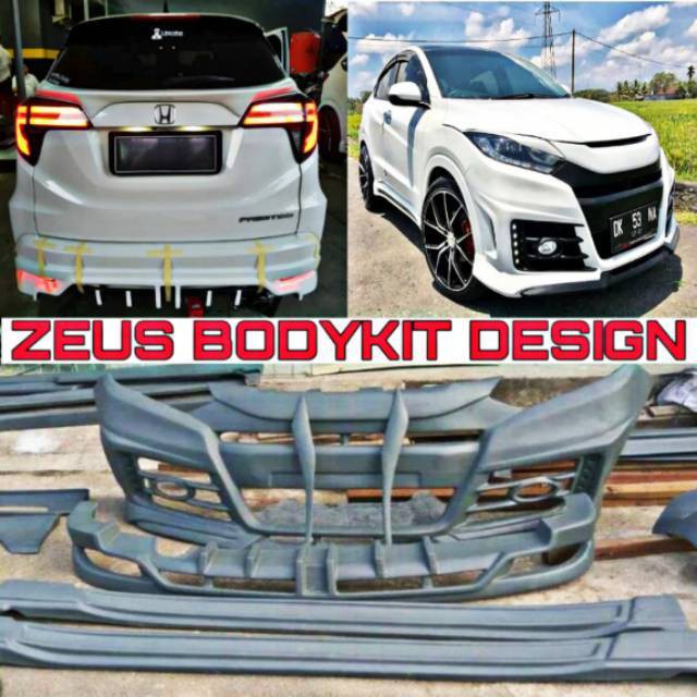 Jual Bodykit Hrv Noblesse Body Kit Hrv Bodikit Hrv termurah | Shopee ...