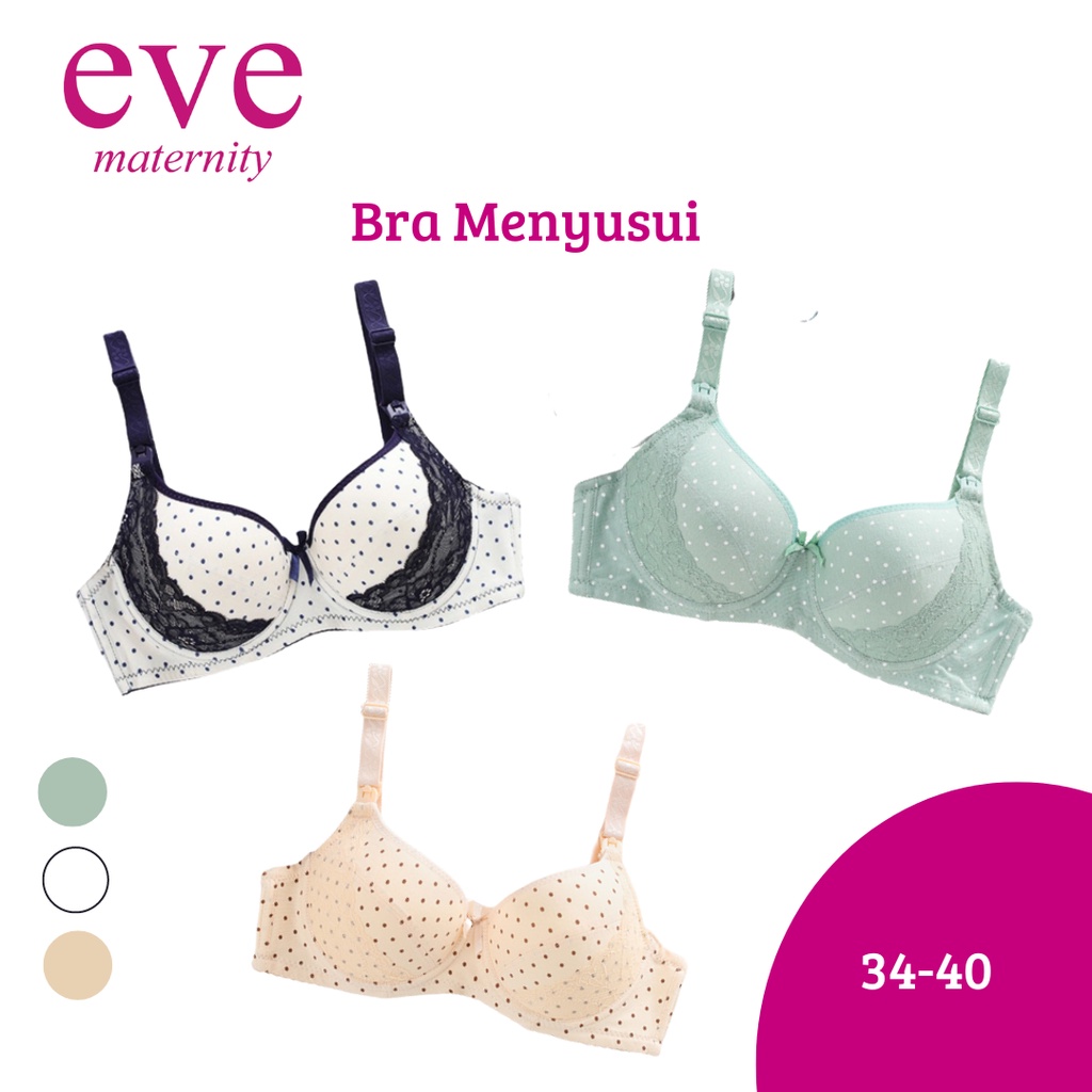 Jual Eve Maternity Bra Menyusui Kawat Lembut Cup Busa Full Wired ...