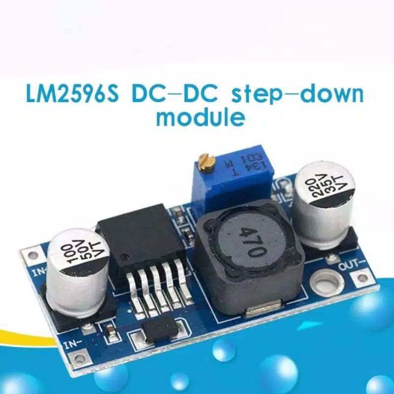 Jual LM2596 Modul Sumber Daya Listrik Step-down POWER Lm 2596s Modul ...