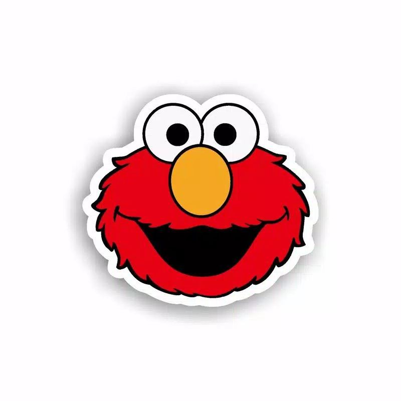 Jual Stiker Elmo Sesame Street Sticker Elmo Sesame Street Stiker ...