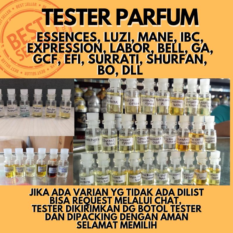 Jual Tester Parfum perfume tester Bebas Pilih dari semua Merk | Shopee ...