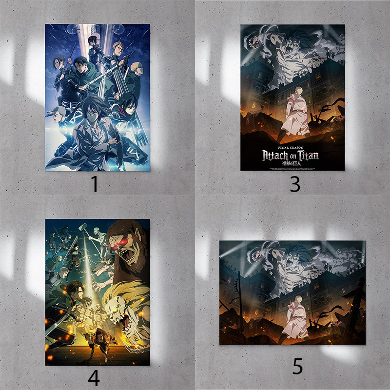 Jual Poster AOT / Attack On Titan / Shingeki No Kyojin Uk A3 dan A4 ...