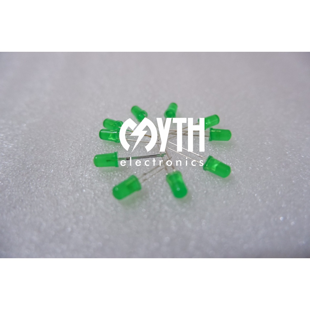 Jual LAMPU LED 5MM DIFFUSED HIJAU 5 MM BRIGHT RGB DIODE | Shopee Indonesia