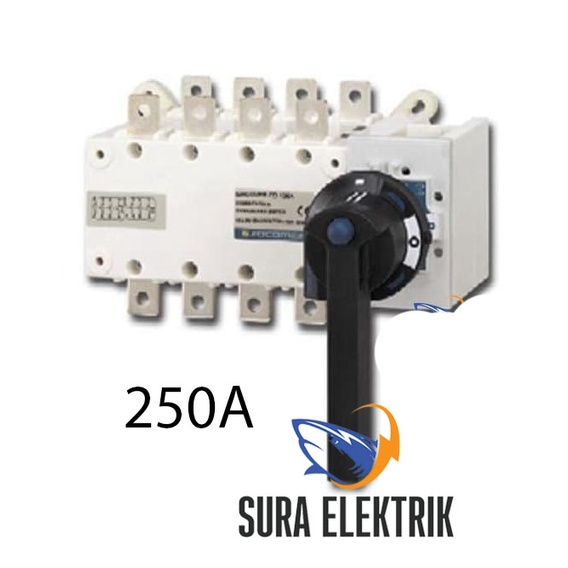Jual COS/Change Over Switch Socomec Sircover 4P 250A (I-0-II) Original | Shopee Indonesia