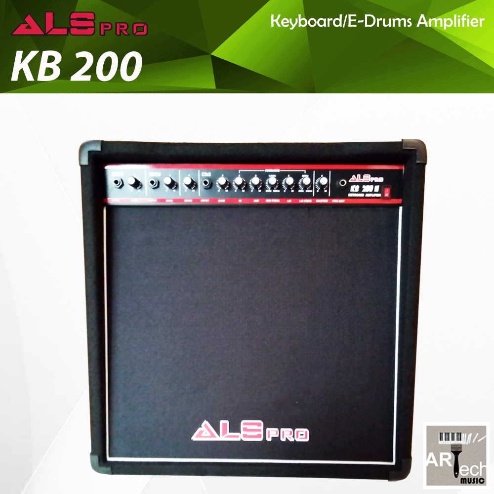 Jual Ampli ALS Pro KB 200N / KB200N / KB200 / KB 200 Amplifier Keyboard ...