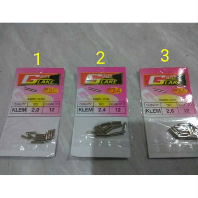 Jual Klem Neklin Seling Golden Lake | Shopee Indonesia