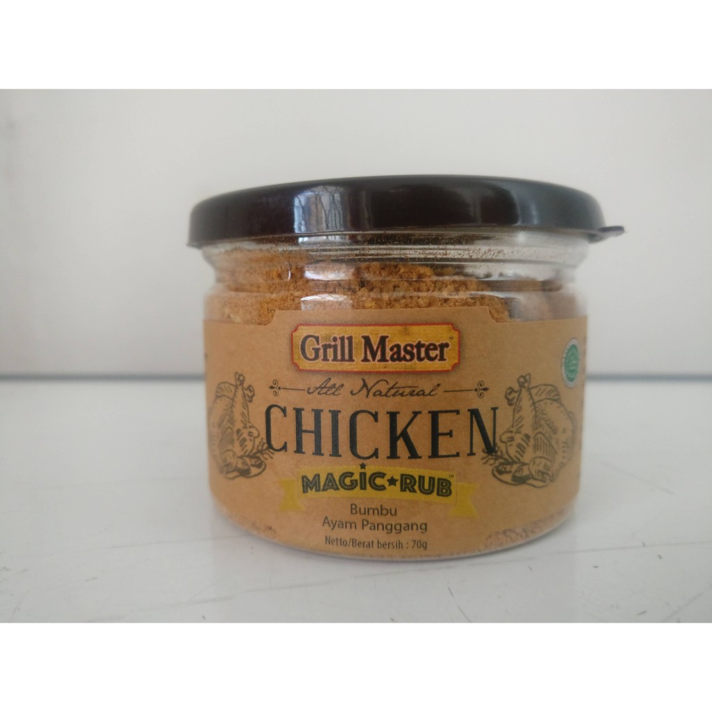 Jual Grill Master Chicken Magic Rub 70 gr Bumbu Ayam Panggang NO MSG ...
