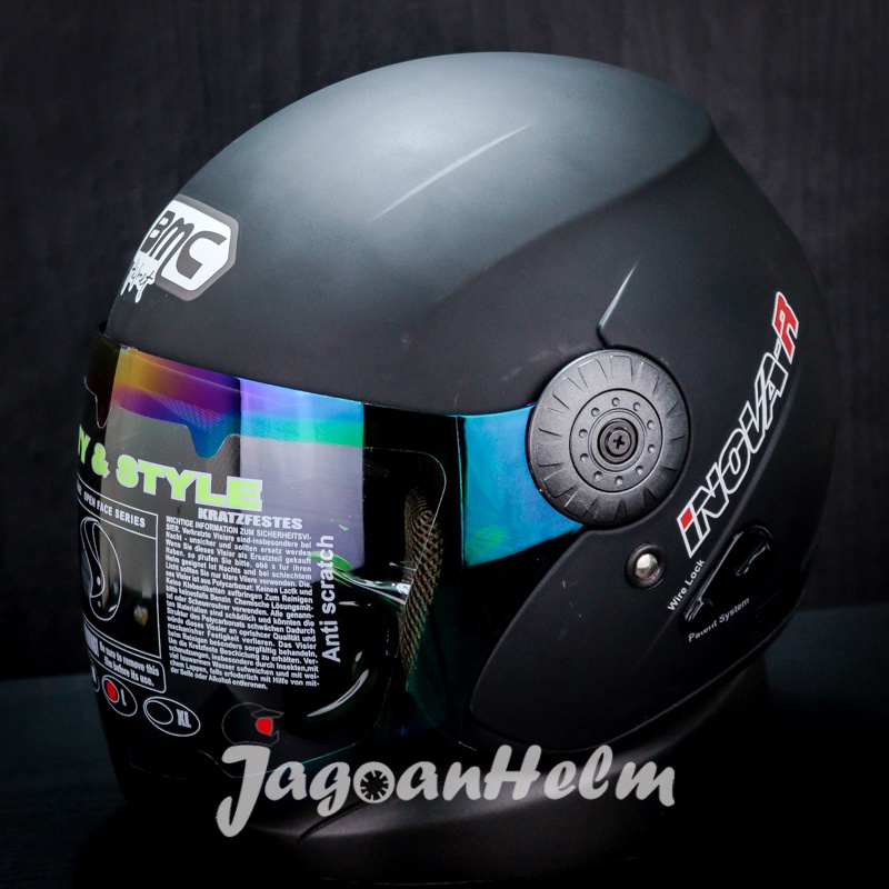 Jual BMC Helm INOVA R | BLACK DOFF | Hitam DOP | BLACK MATT | FLAT ...