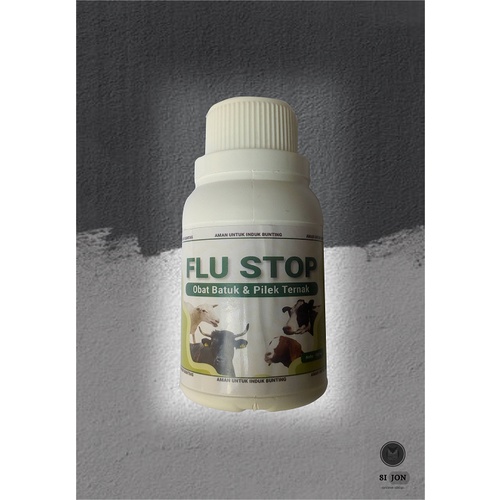 Jual FLU STOP obat flu dan batuk untuk ternak sapi kambing domba ...