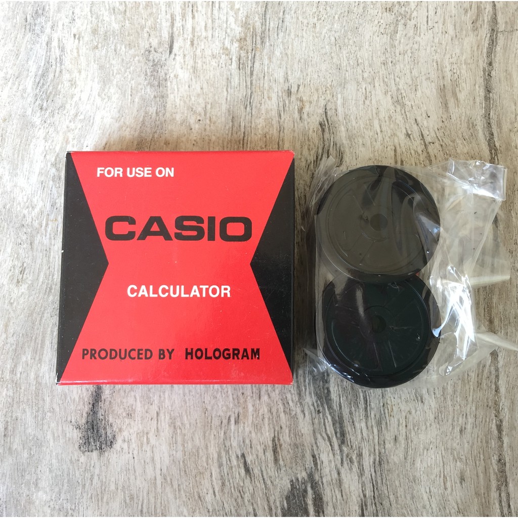 Jual Pita Tinta Kalkulator Casio RB02 RB 02 calculator ribbon merk ...