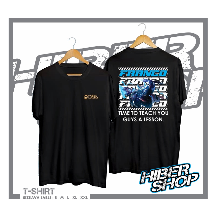 Jual KAOS BAJU FRANCO VALHALLA RULER SKIN MOBILE LEGENDS BANG BANG MLBB ...