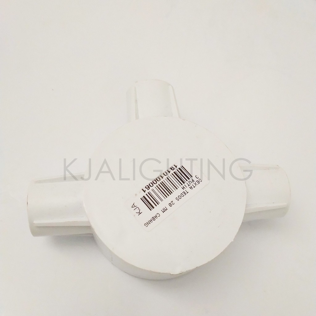 Jual TEDOS -TDOS -TEDUS -T DUS 20MM CABANG 3 PUTIH | Shopee Indonesia