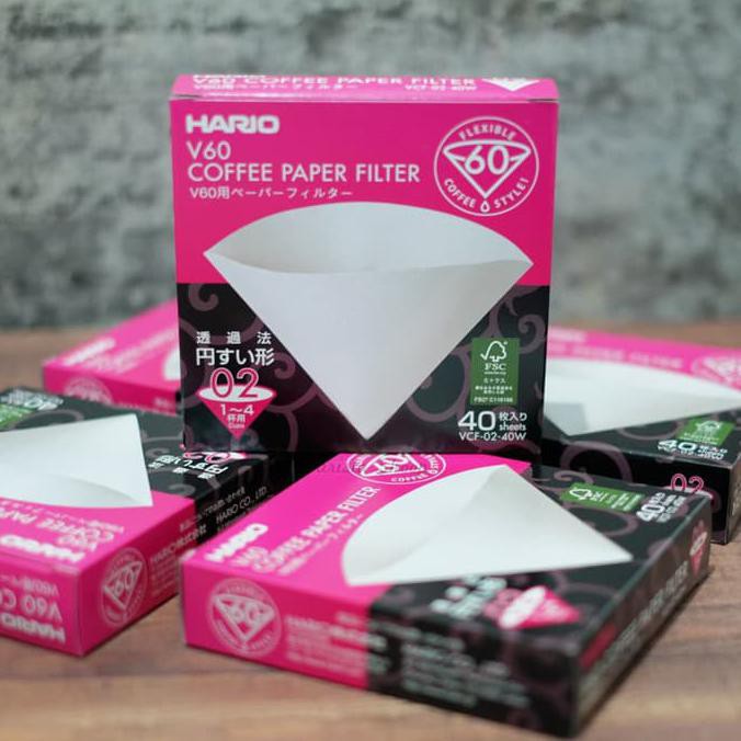 Jual Hario Paper Filter Vcf-02-40W | Shopee Indonesia