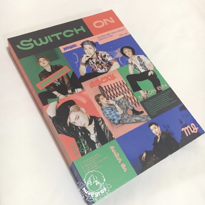 Jual ASTRO Album only Switch on ON VER | Shopee Indonesia