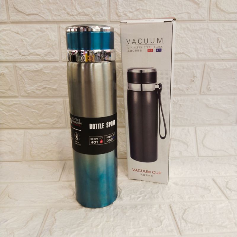 Jual Termos stainless steel 800ml -1000ml// termos air panas Vacuum cup ...