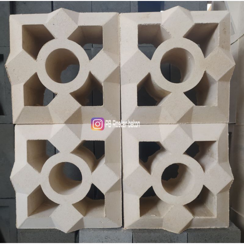 Jual ROSTER BETON PUTIH BUNGA | Shopee Indonesia