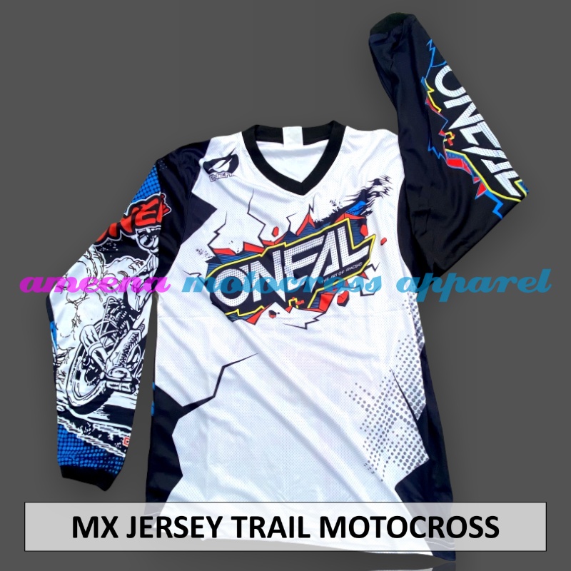 Jual Jersey Trail - Jersey Motocross - Jersey MX Lokal - Jersey Sublim Offset - Jersey Enduro ...