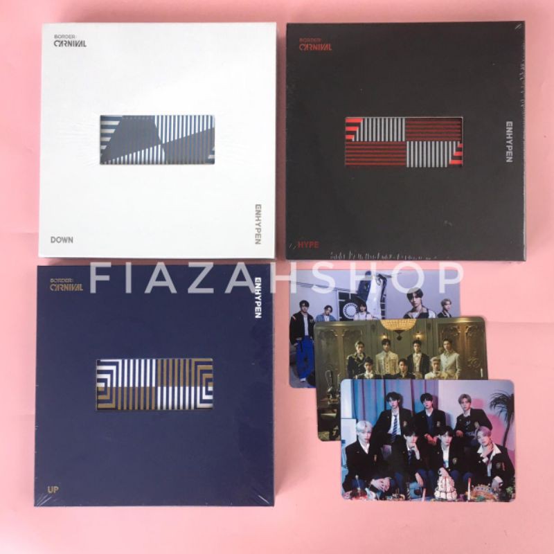 Jual [Ready] ALBUM ENHYPEN BDC BORDER DAY CARNIVAL DOWN SEALED OFFICIAL ...