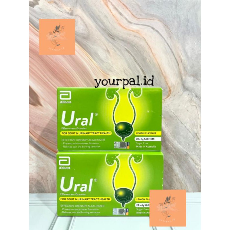 Jual Ural Effervescent Granules - 28 sachet/Lemon | Shopee Indonesia