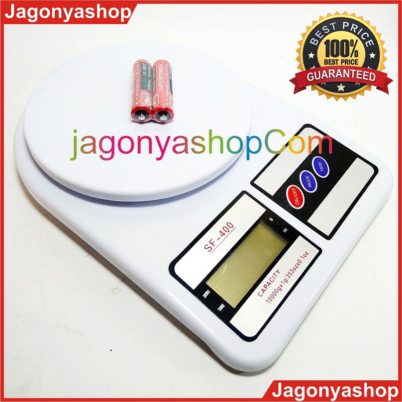 Jual Timbangan Dapur Digital Duduk SF400 Max 10Kg | Shopee Indonesia