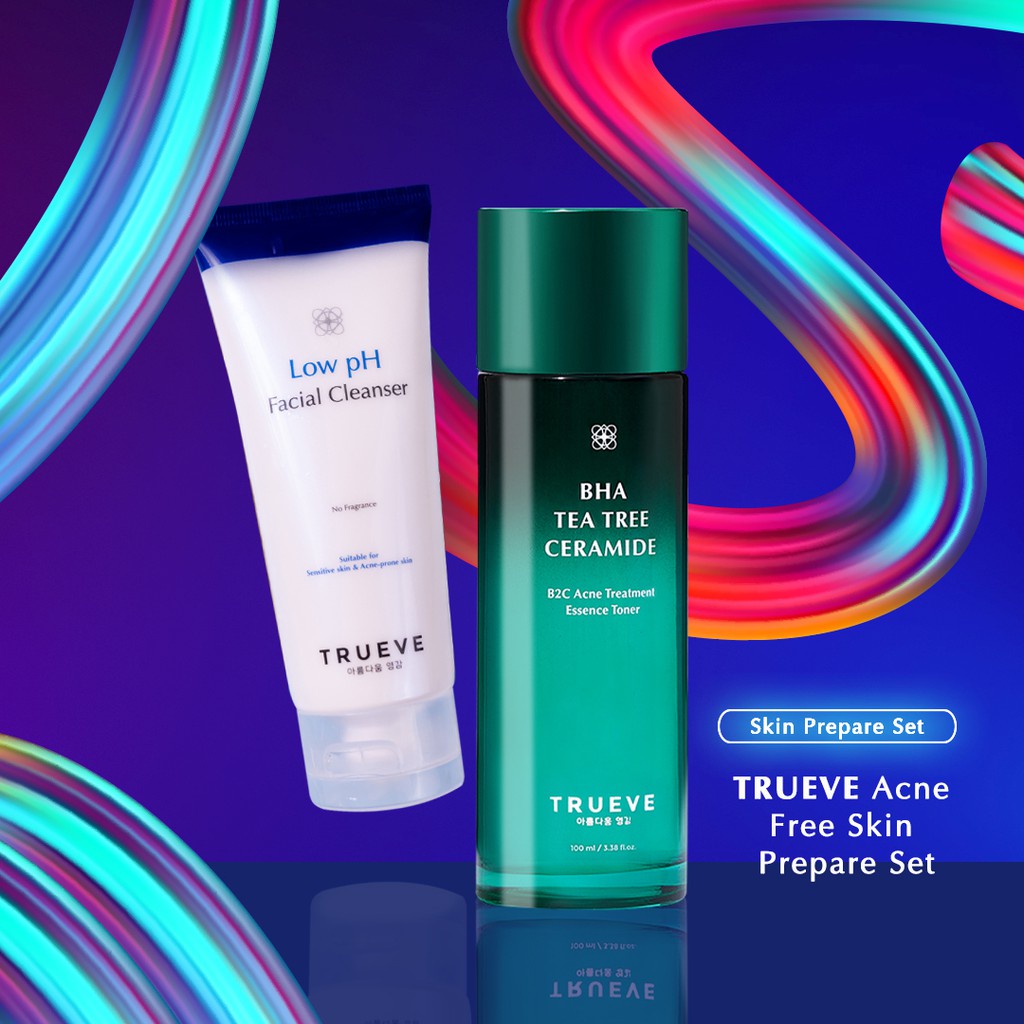 Jual Trueve Acne Free Skin Prepare Set | Shopee Indonesia