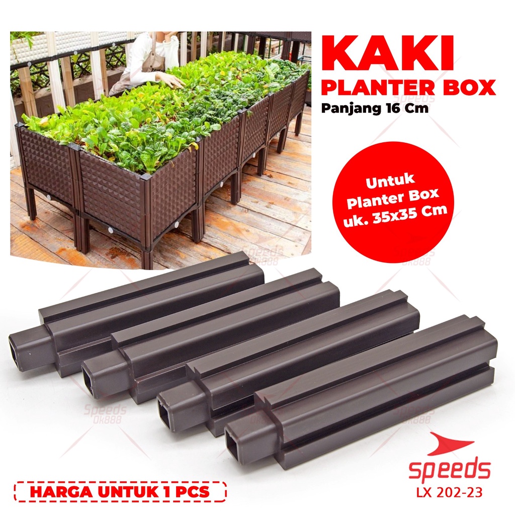 Jual SPEEDS Kaki Planter Box Penyambung Box Tanaman Penyangga Planter ...