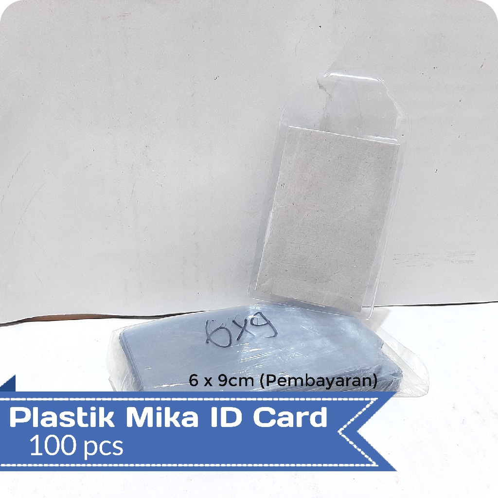 Jual Plastik Mika Name Tag ID Card 100pcs | Shopee Indonesia