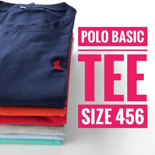 Jual POLO BASIC TEE - KAOS POLO BERLOGO KUDA UNTUK USIA 4-6 TAHUN ...