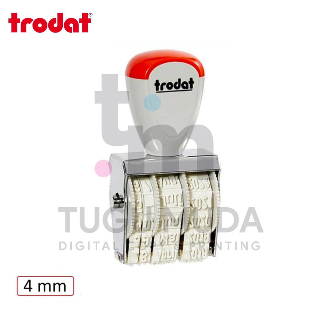 Jual Trodat 1010 STD Line Dater - Stempel Tanggal Manual 4mm | Shopee ...