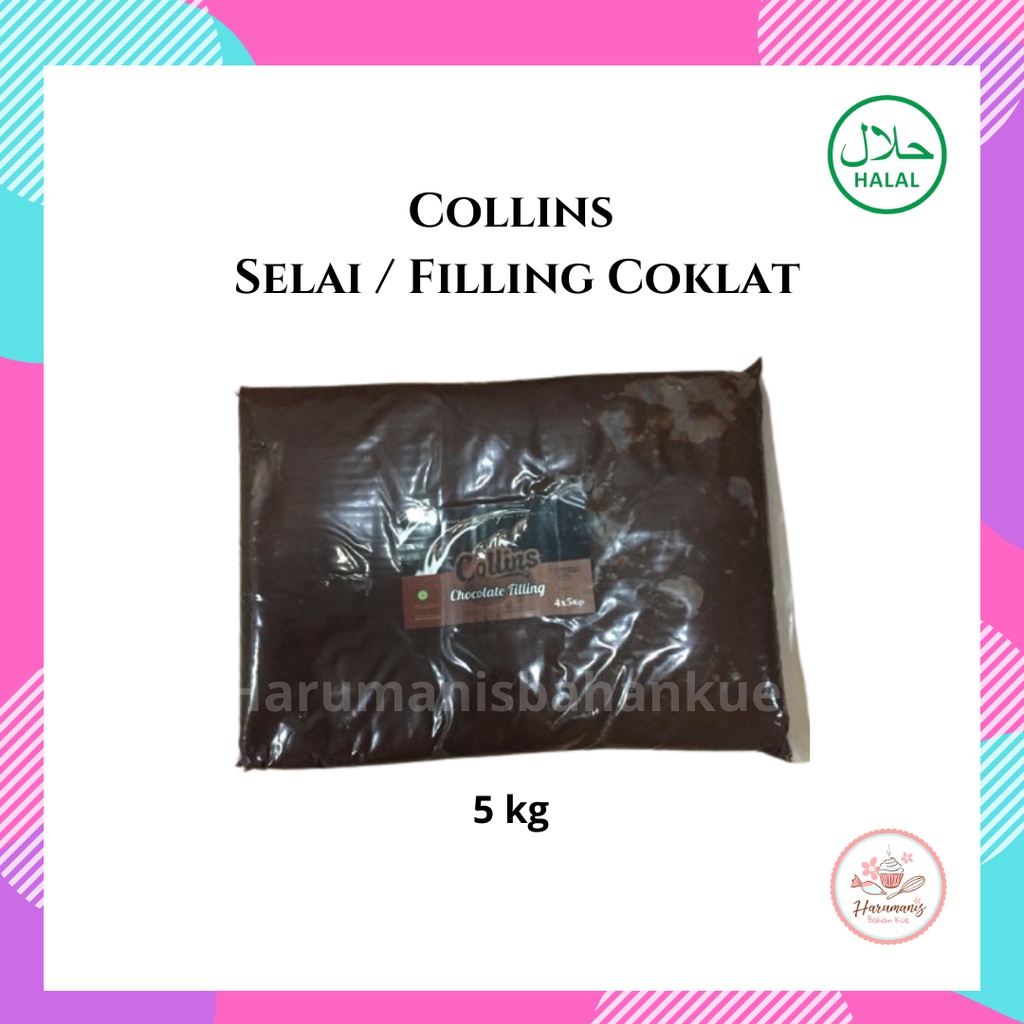 Jual Collins Selai Filling Coklat 5kg | Shopee Indonesia