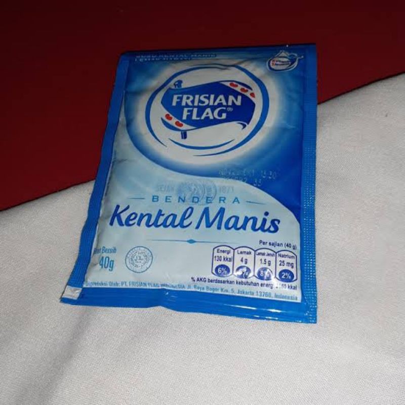 Jual SKM Frisian Flag Sachet Vanilla 40g (Per sachet) | Shopee Indonesia