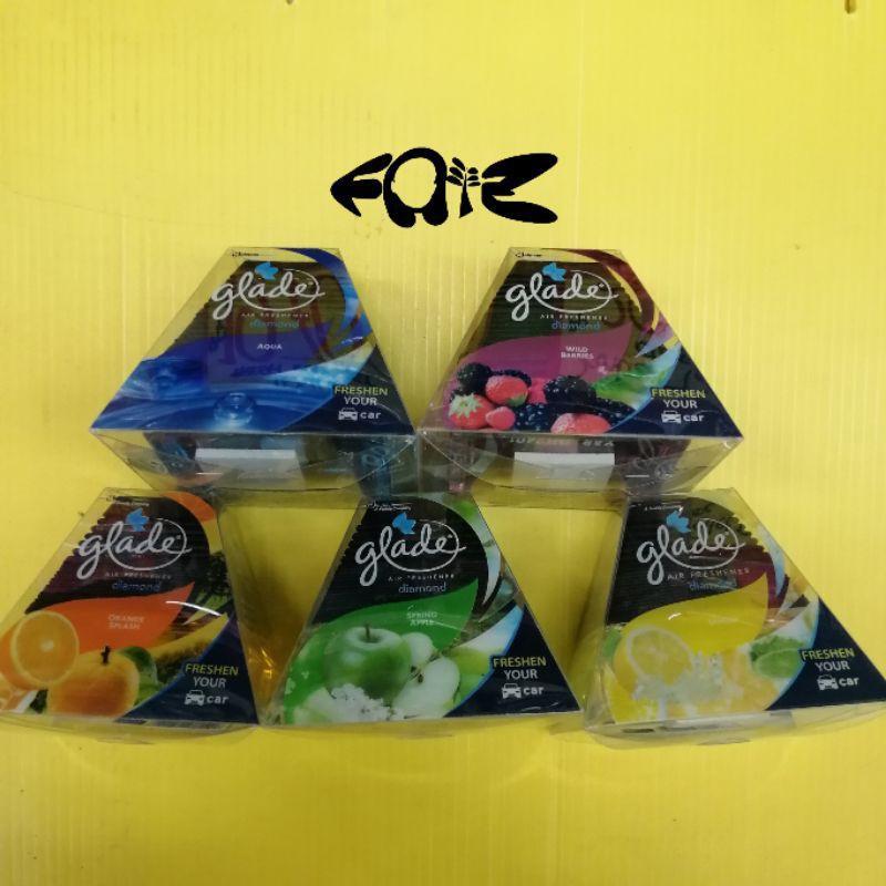 Jual Glade Diamond Parfum Car Reguler & Refill | Shopee Indonesia