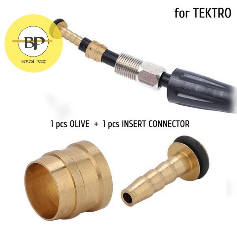 Jual TEKTRO olive dan insert connector brake tektro for hidrolik rem ...