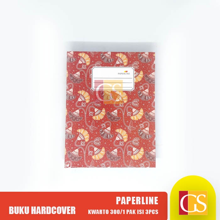 Jual BUKU TULIS CATATAN JURNAL PAPERLINE HARDCOVER KWARTO QUARTO KUARTO ...