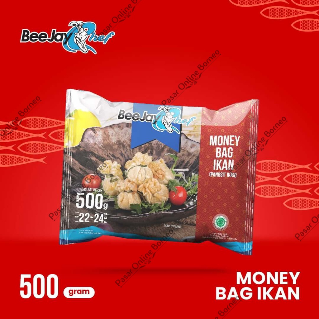 Jual BeeJay Chef Money Bag Ikan 500 Gram Frozen Food | Shopee Indonesia