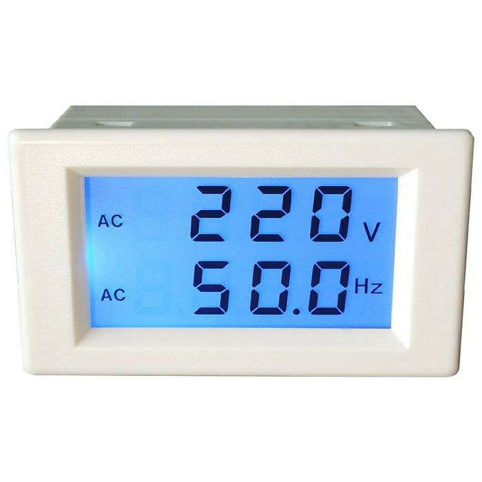 Jual COMBO VOLTMETER HZ METER DIGITAL / voltmeter frequency meter ac ...