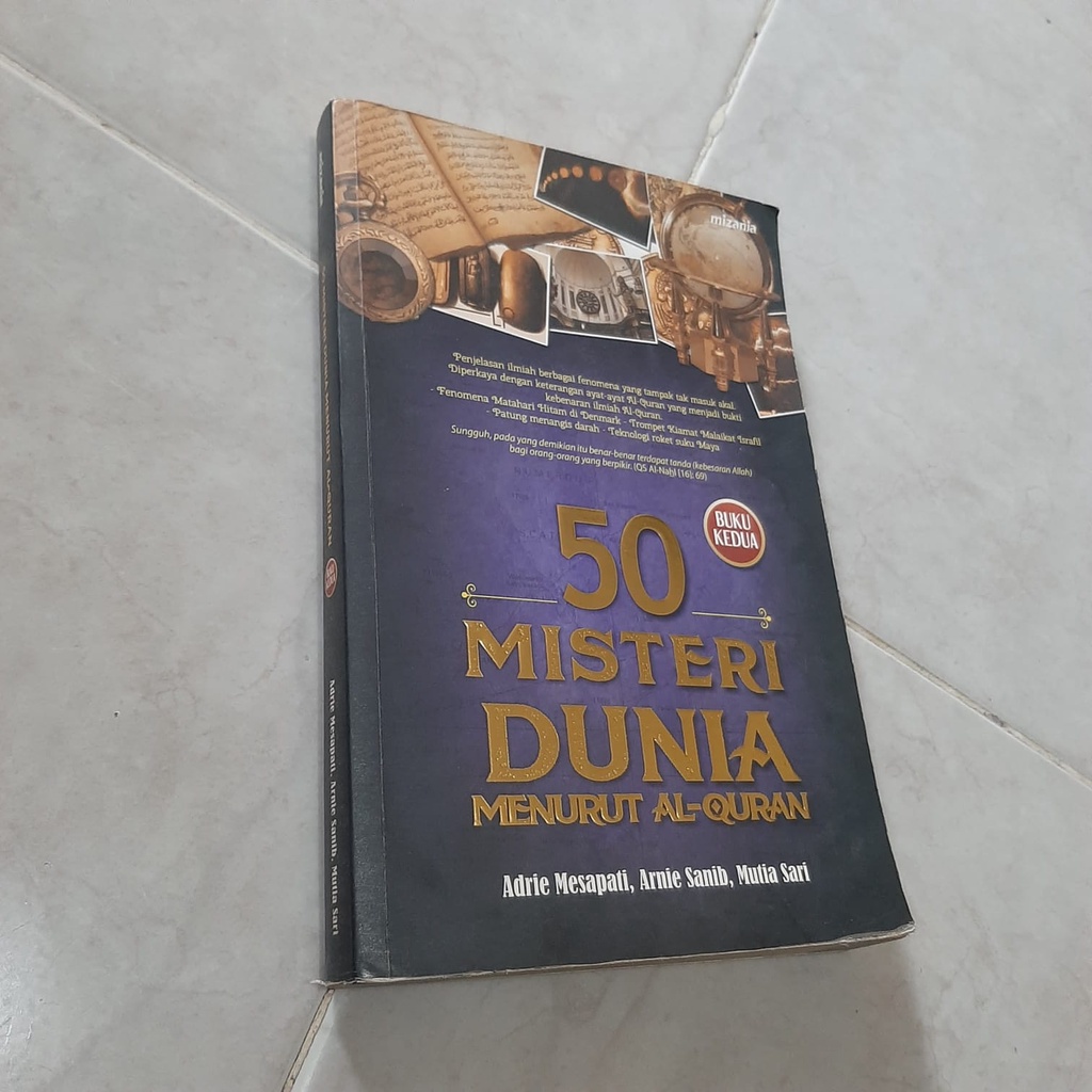 Jual 50 Misteri Dunia Menurut Al-Quran by Adrie Mesapi,dkk | Shopee ...