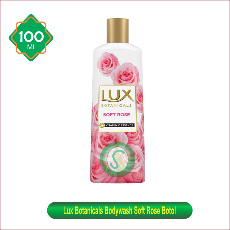 Jual Lux Botanicals Body wash Soft Rose Botol 100ML - Sabun Mandi Cair Pink | Shopee Indonesia