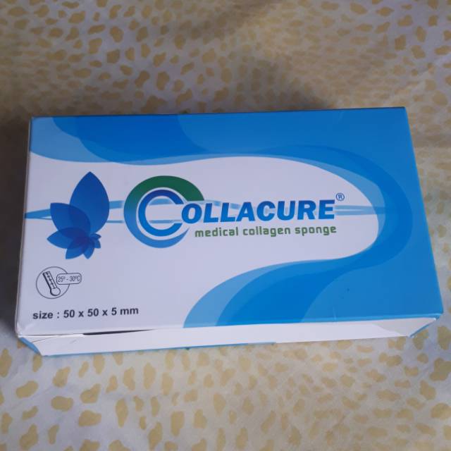 Jual COLLACURE MEDICAL COLLAGEN SPONGE ukuran 50×50×5mm | Shopee Indonesia