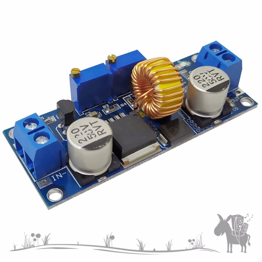 Jual XL4015 DC TO DC STEP DOWN BUCK CONVERTER 5A 0.8V-30V TO 5V-32V REGULATOR STEPDOWN | Shopee ...