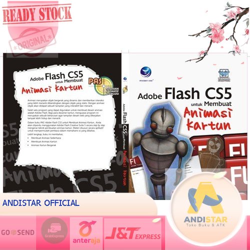 Jual Panduan Aplikatif dan Solusi Adobe Flash CS5 Untuk Membuat Animasi Kartun | Shopee Indonesia