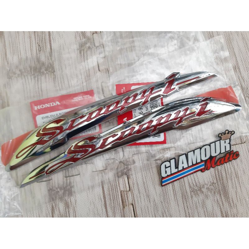 Jual emblem scoopy original honda thailand | Shopee Indonesia