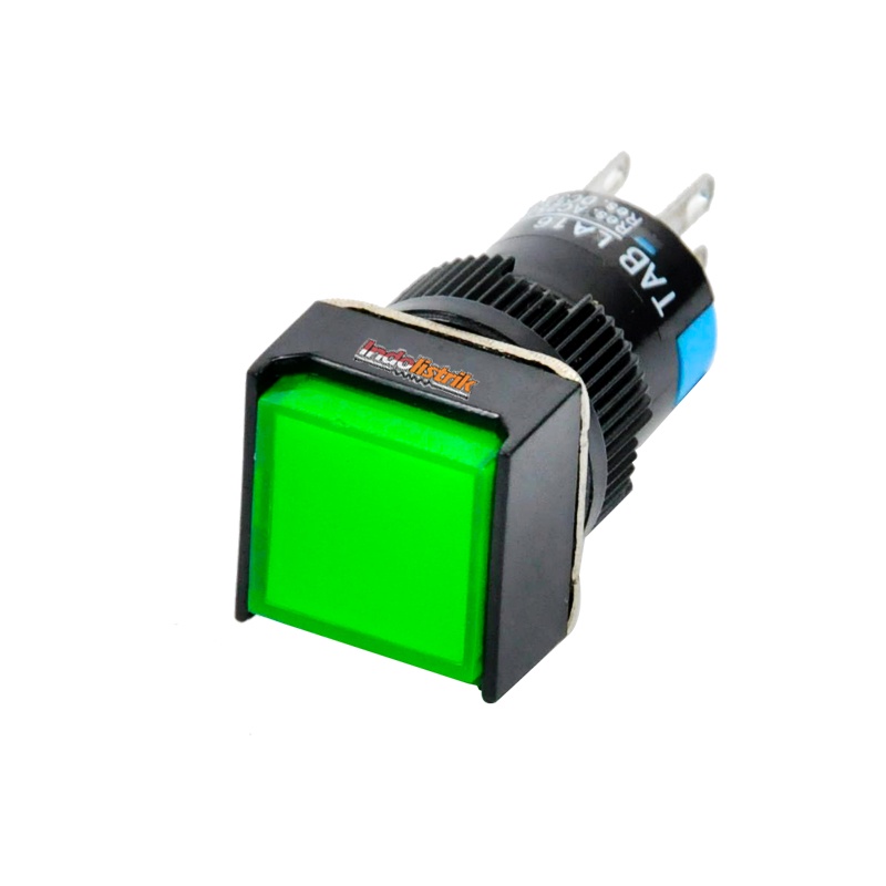 Jual Push Button 16mm Kotak LA16F-22 TAB Murah | Shopee Indonesia