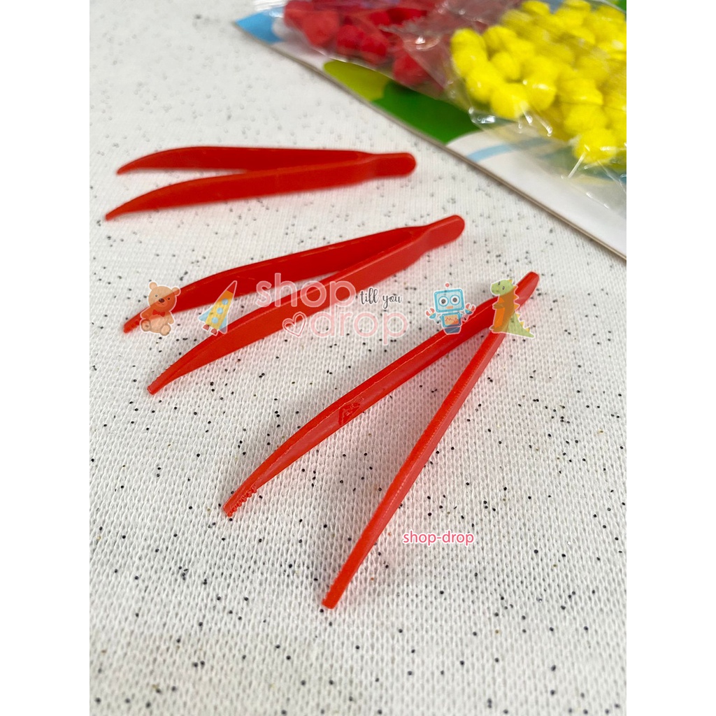 Jual Tweezer Pinset Penjepit Anak - Capitan Anak - Alat Montessori Tool ...