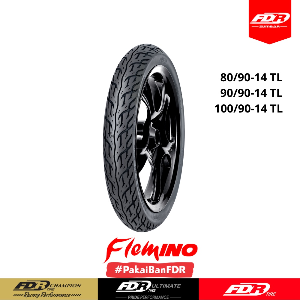 Jual Ban Motor FDR FLEMINO Ring 14 Tubeless | Shopee Indonesia