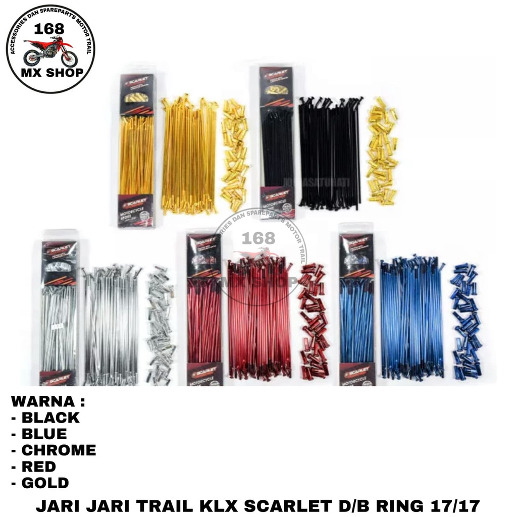 Jual Jari Jari Ruji Jeruji Spoke Lidi Trail Supermoto KLX KTM WR ...