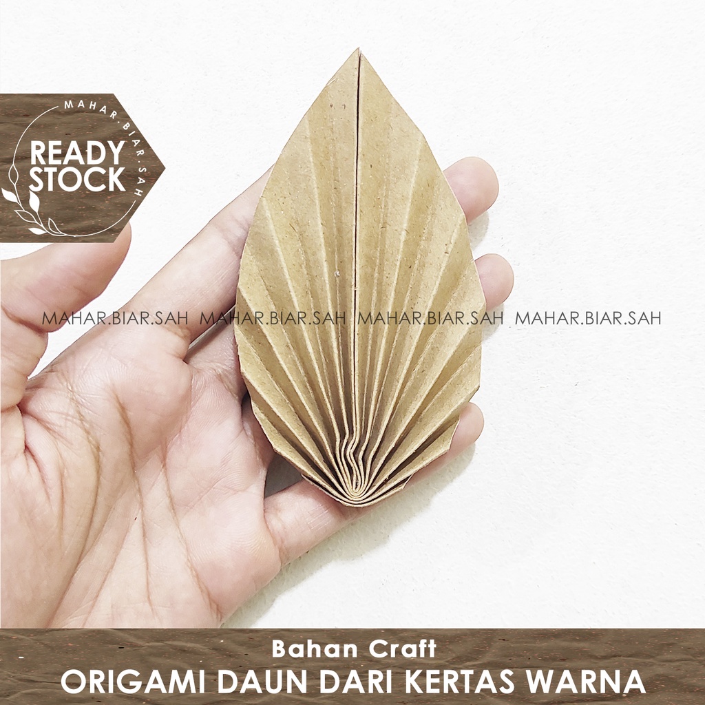 Jual RS Origami Daun dari Kertas Warna / Samson Craft / Mahar ...