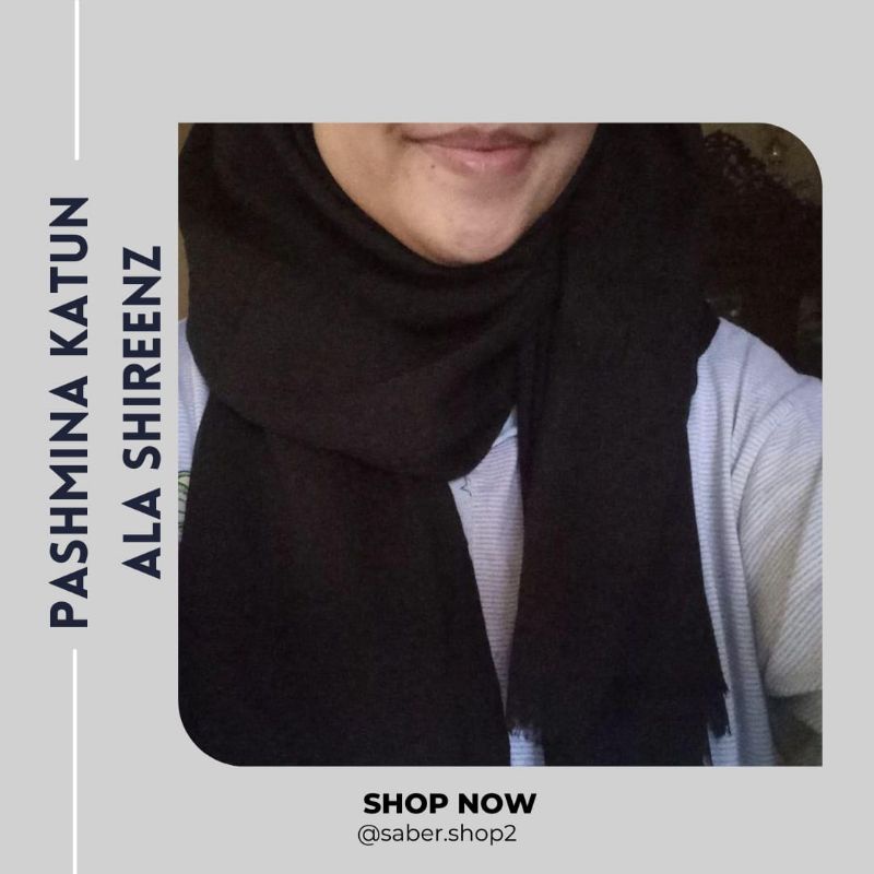 Jual Pashmina Ala Shireenz (Katun Halus) | Shopee Indonesia
