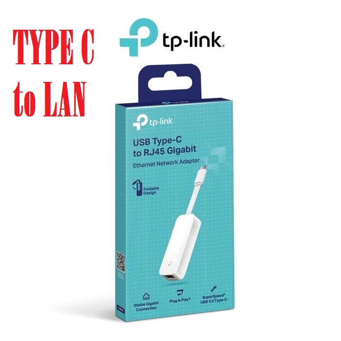 Jual UE300C TPLINK USB TYPE C TO RJ45 LAN GIGABIT | Shopee Indonesia